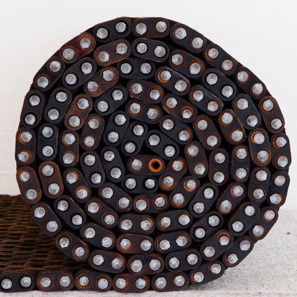 Jim Zivic, Leather Link Cascade Plane Shelf by Jim Zivic - RALPH PUCCI ...