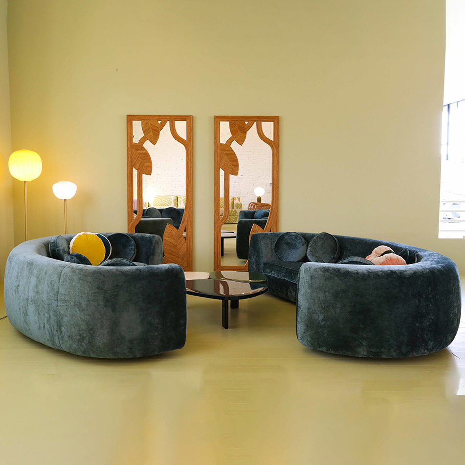 India Mahdavi Jelly Pea Sofa by India Mahdavi RALPH PUCCI International